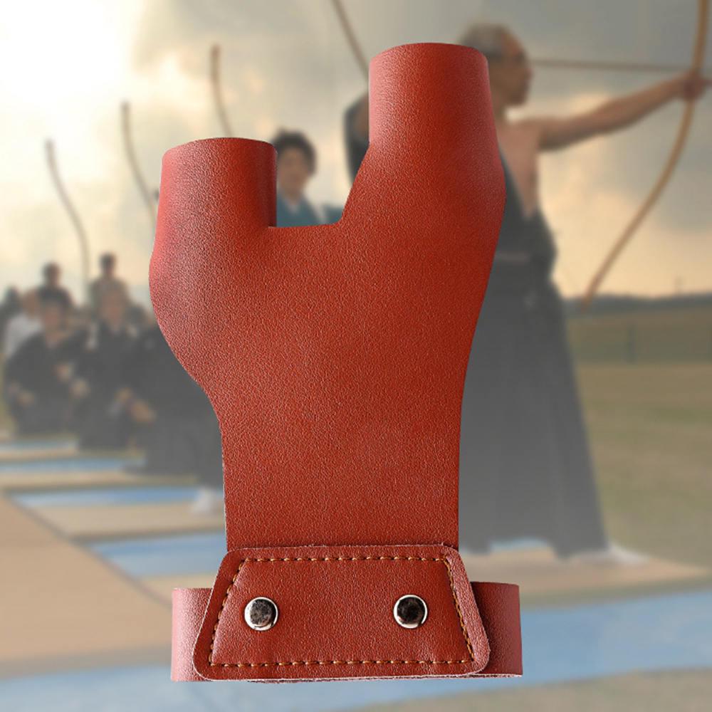 Buy Archery Finger Protector Hand Guard Glove For Target Safety Bow ...