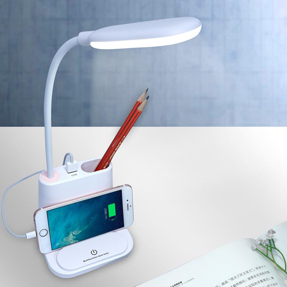 Buy Desk Lamp with Organizer Night Light, Table Lamp for Dorm Room ...