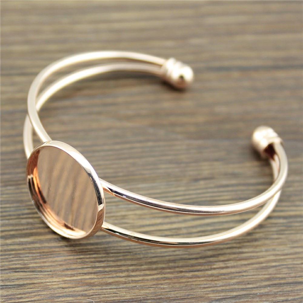 Buy 1 Piece Cuff Bracelets Bangles Female Classically Inner Size 20mm ...