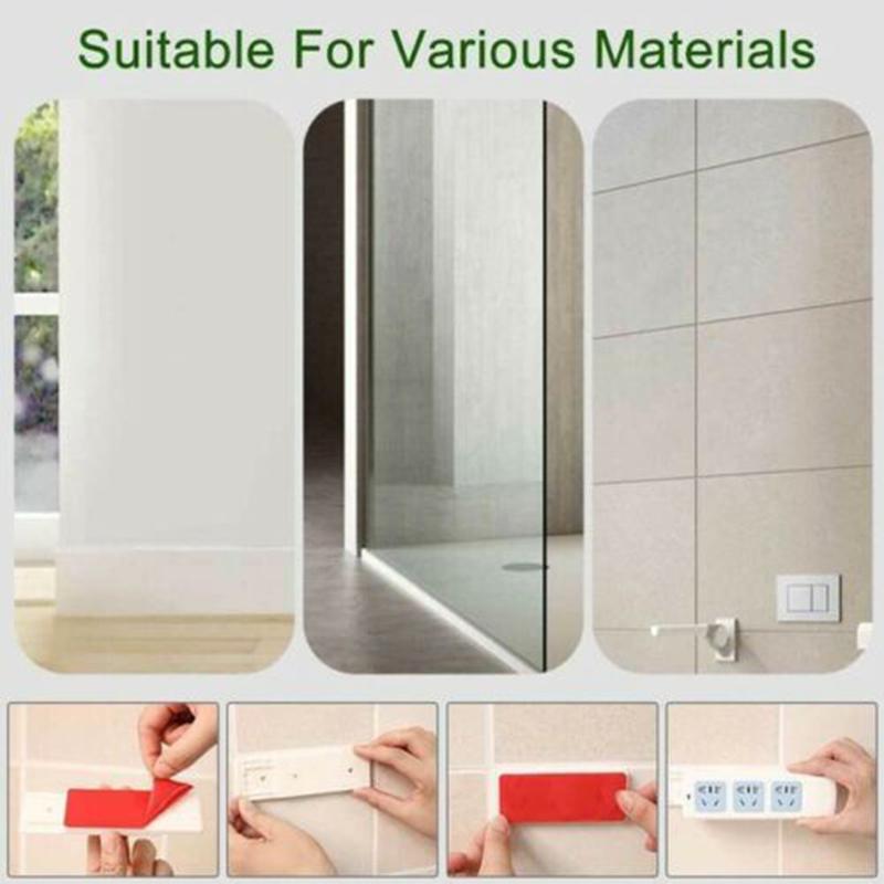 Magic Plug Holder Seamless Punch-free Plug Sticker Wall Fixer Power ...