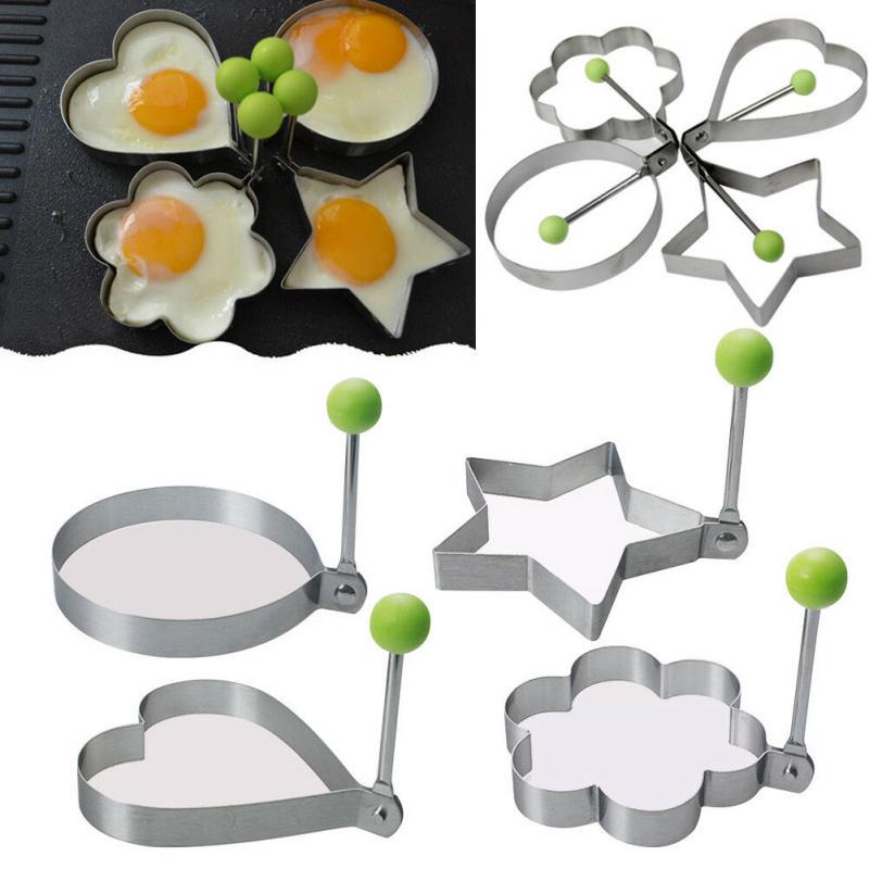 Frying Pan Fried Egg Ring Mould Kitchen Non-stick Fried Egg Mold ...