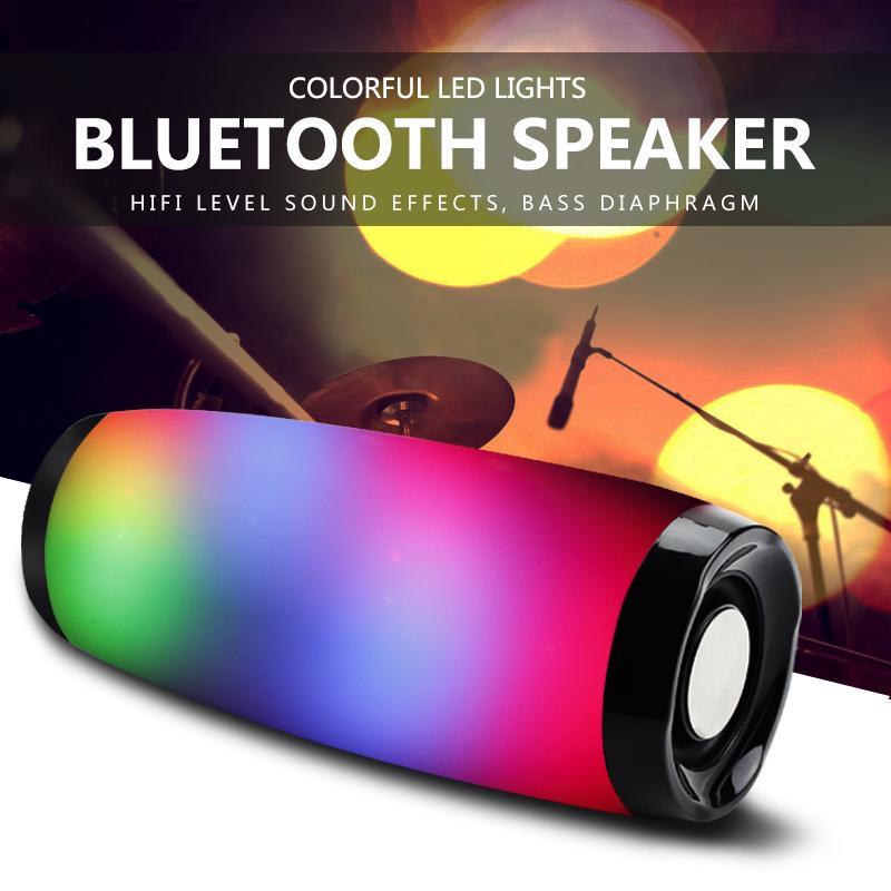 Buy Wireless Bluetooth Speaker LED Portable Boom Box Outdoor Bass Sound ...