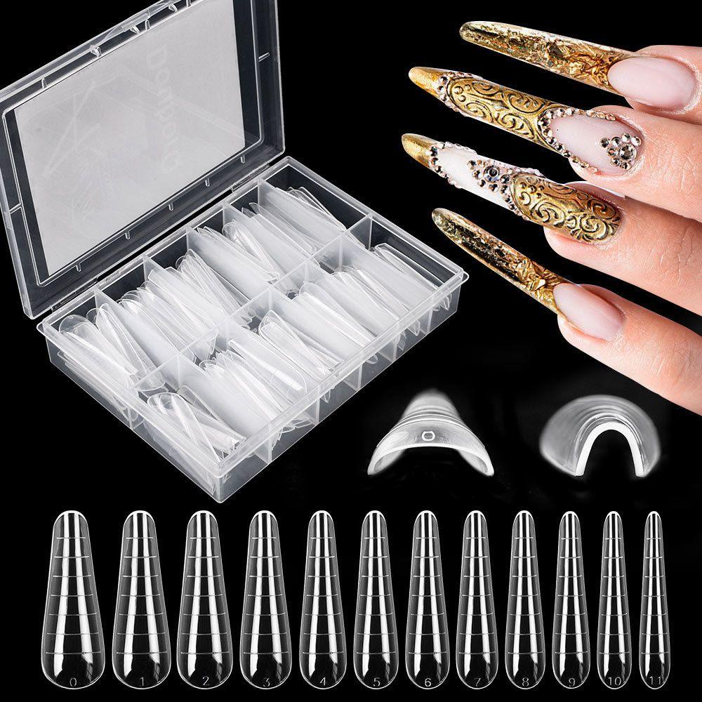 Buy Use Professional DIY Manicure Tools Nail Mold Nail Dual Form Fake ...