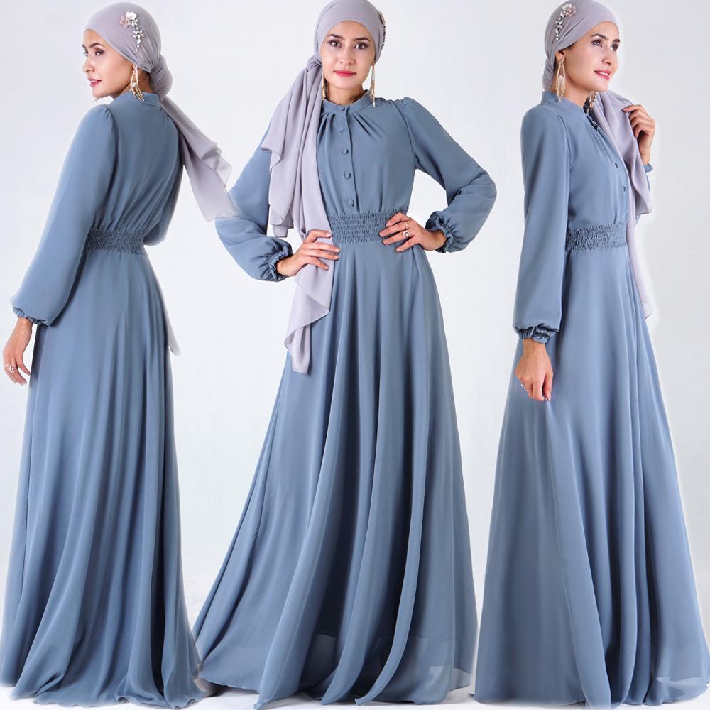 Buy Muslim Costumes Islamic Clothing Women's Malaysian Robe Musulmane ...