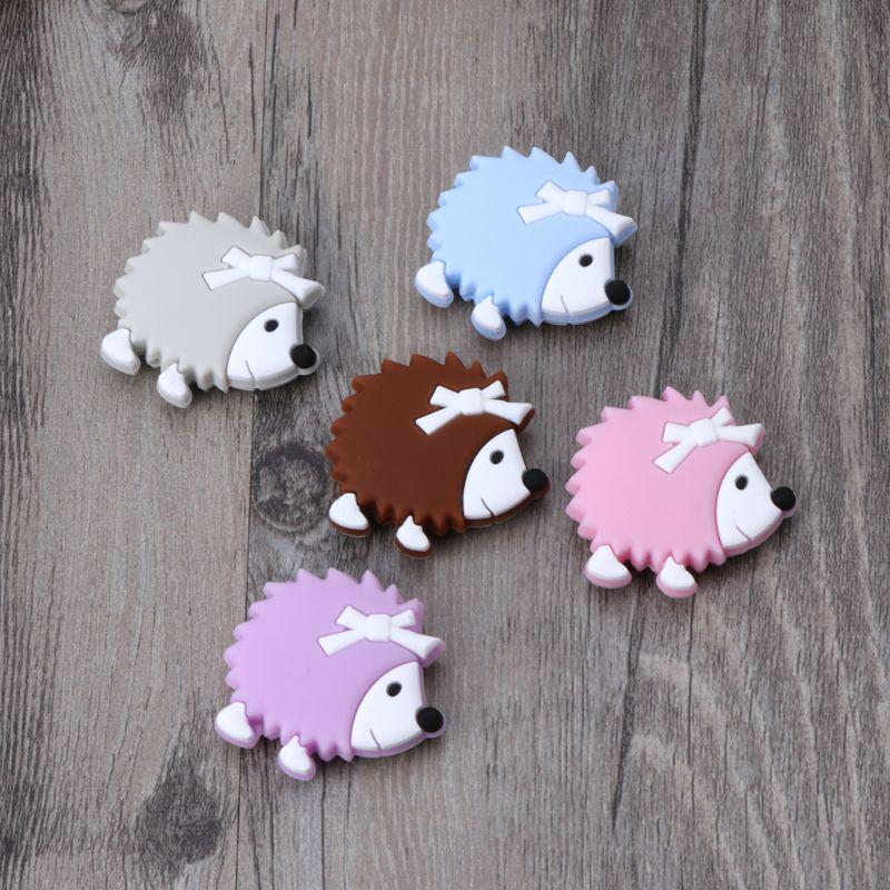 Buy Cute Baby Teether Silicone Beads Teething BPA Free DIY Pacifier ...