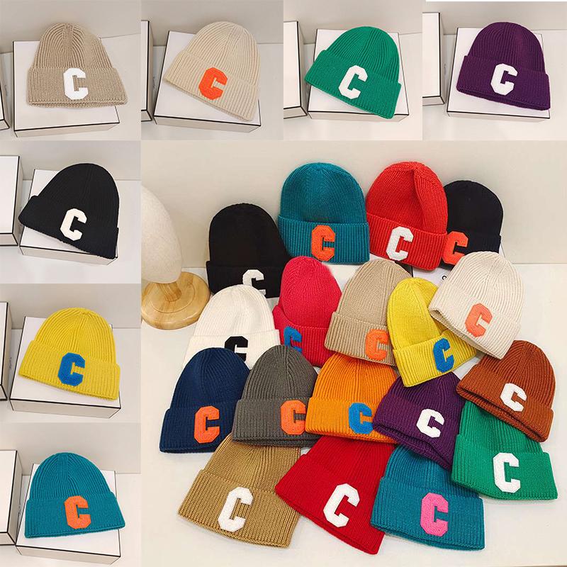 Buy Winter Men Women Girl Boy Boys Knitted Hats CPB Kids Adult Size ...