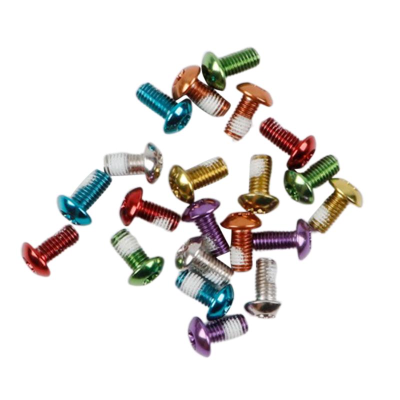12Pcs M5x10mm Road Mountain Bike Bicycle Disc brakes Rotor Screw Bolts ...
