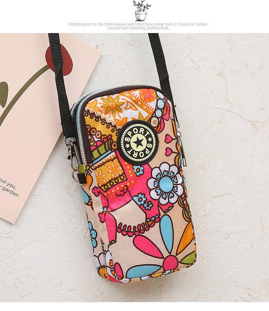 Koupit Canvas Mini Mobile Phone Bag Pouch For Samsung/iPhone/Huawei ...