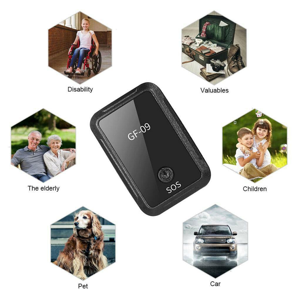 Cheap GF-09 Mini GPS Tracker Strong Magnetic Car GPS Locator Voice GSM ...
