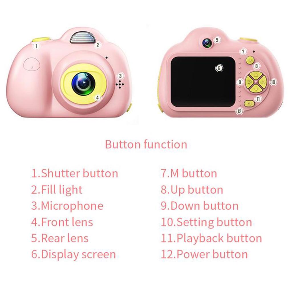 Buy Ke Cool Four Generation Children's Mini Digital Camera Small Single ...