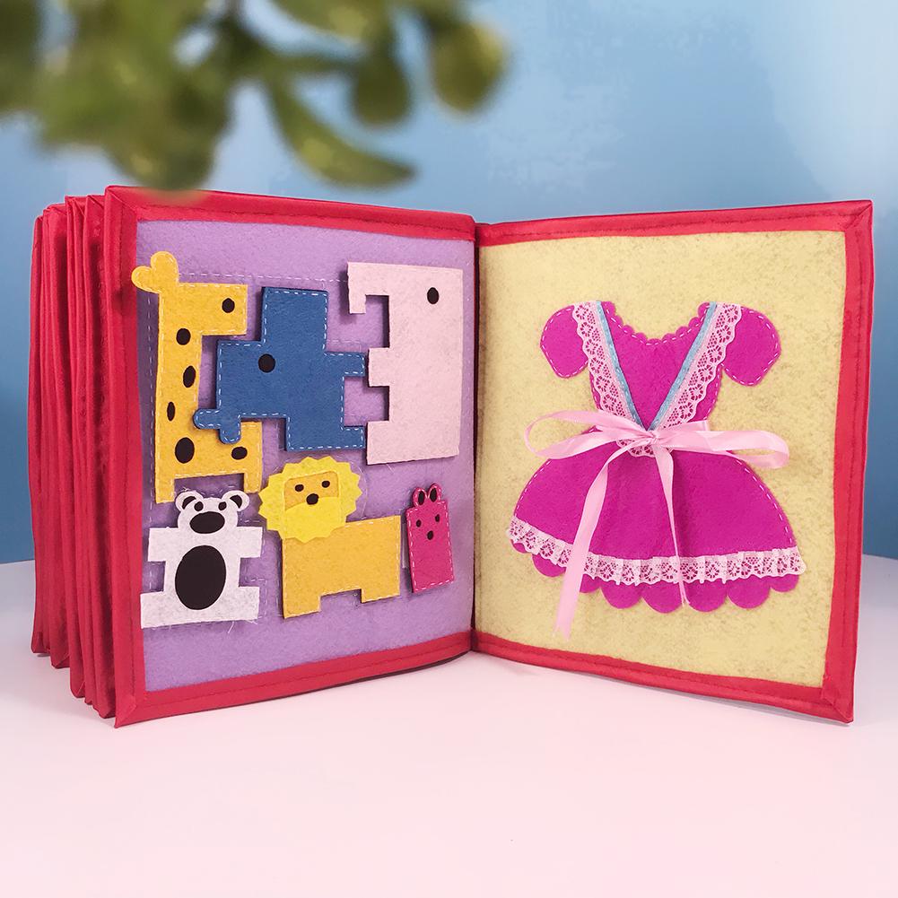 Buy Kid's Cloth Book Non-Woven Picture Book Manual Three-Dimensional ...