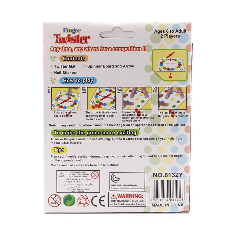 Buy Finger Twister Dance On Fingers Family Toys Board Game for Children ...