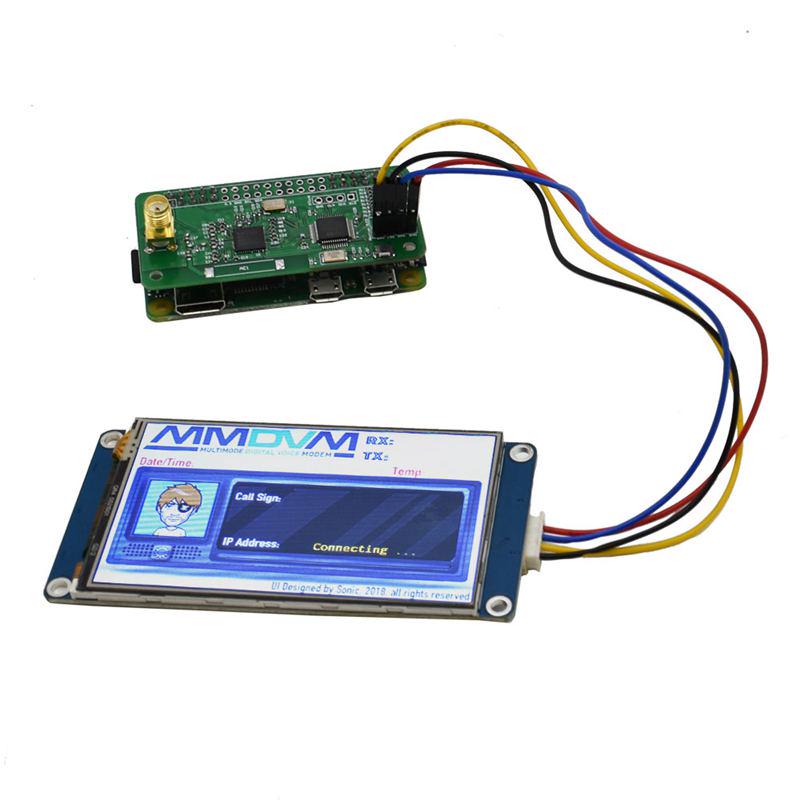 Buy Mmdvm Hs Hat Hotspot +Raspberry Pi Zero W + 3.2 Inch Lcd + 16G Sd ...