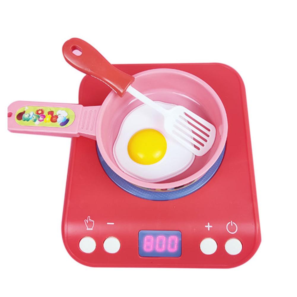 Electronic Induction Cooker Pretend Play Kitchen Cooking Utensil Toy ...