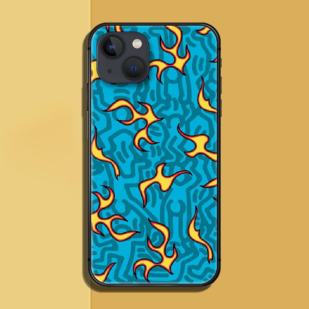 Buy Fashion Artistic Fire Phone Case Cover Cell For Iphone Samsung ...