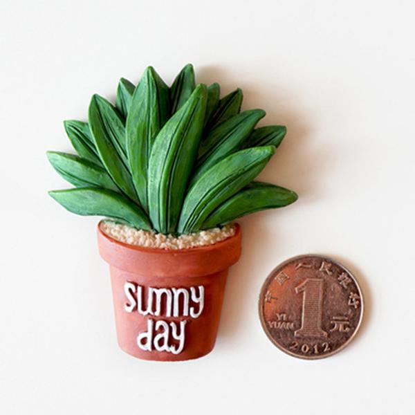 Buy Reusable Creative Plant Fridge Magnets for Office Refridgerator at ...