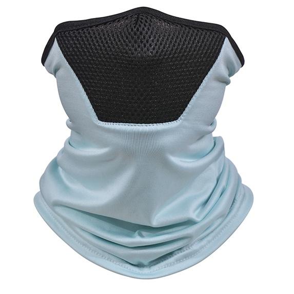 Buy Multifunctional Headscarf Solid Color Half Face Mask Sunscreen ...