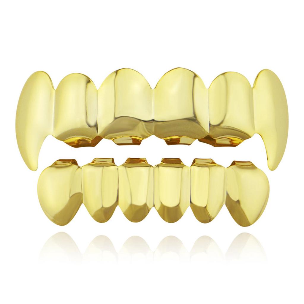 Buy In Petal Electroplate Copper 6 Plating Shiny Grillz Teeth Hip Hop ...