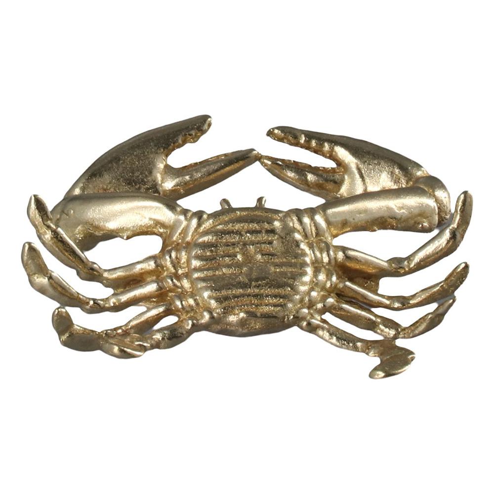 Brass Crab Sculpture Gold Gold Crab Sculpture Fashion Crab Adornment ...
