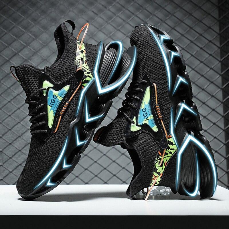 Trendy Blade Running Shoes For Men Breathable Lightweight Men Sports ...
