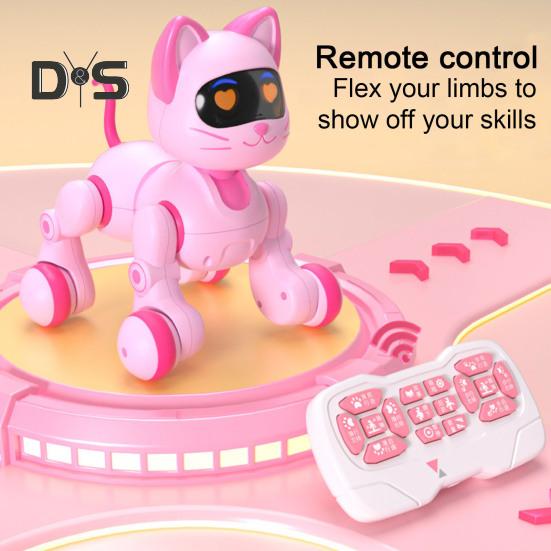 Remote Control Robot Dog Toy Programming Touch Interactive Electric ...