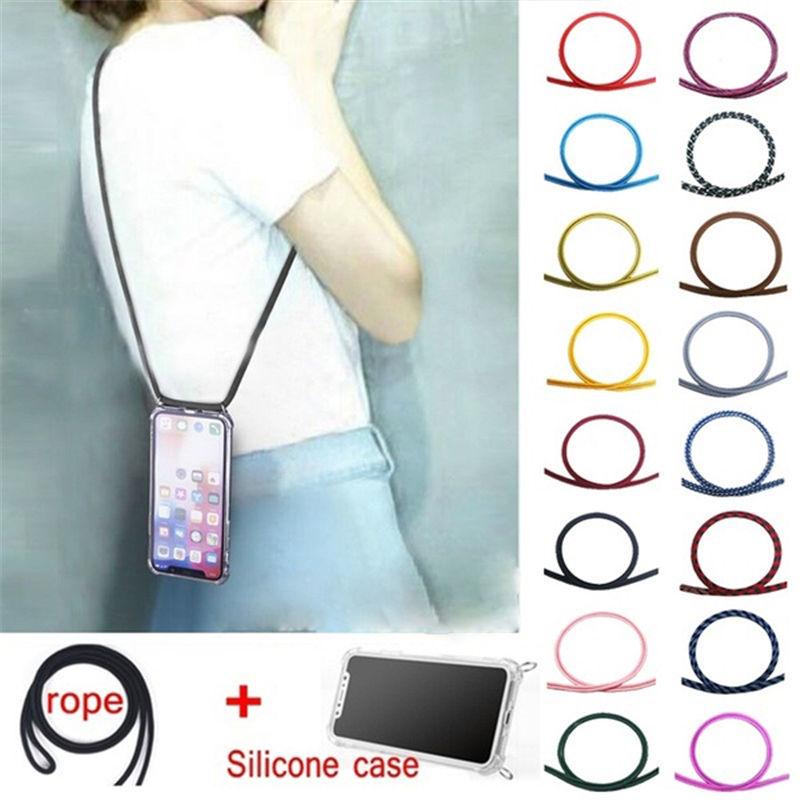 Buy Hanging Rope Mobile Phone Case For Iphone 11 Pro Max Four Corners ...