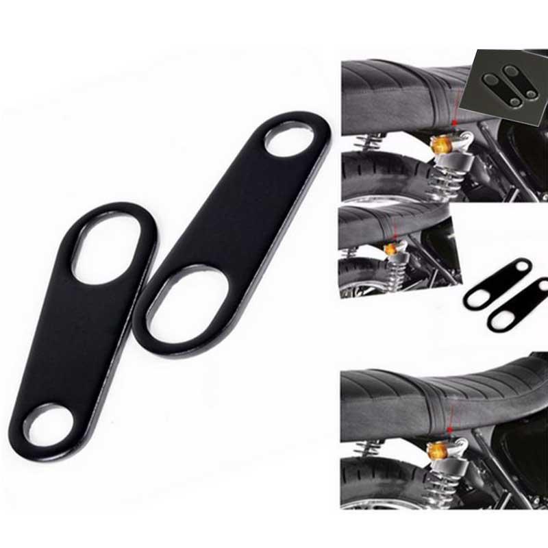 Buy Pdtoweb 2x Universal Motorcycle Rear Turn Signal Light Holder Shock ...