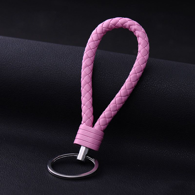 Buy Braided Lovers Keyring Creativity Keychain Simplicity Pendant Faux ...