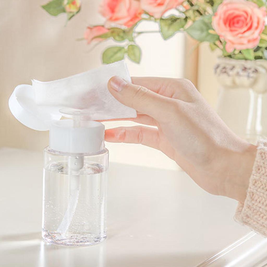 Buy Convenient 2PCS Plastic Pump Dispenser Acetone Polish Makeup ...