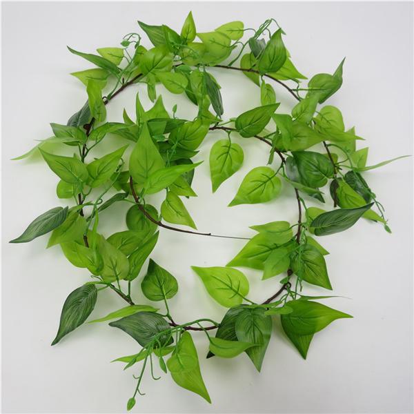 Buy Artificial Green Radish Simulation Plant for Home Garden Wedding ...