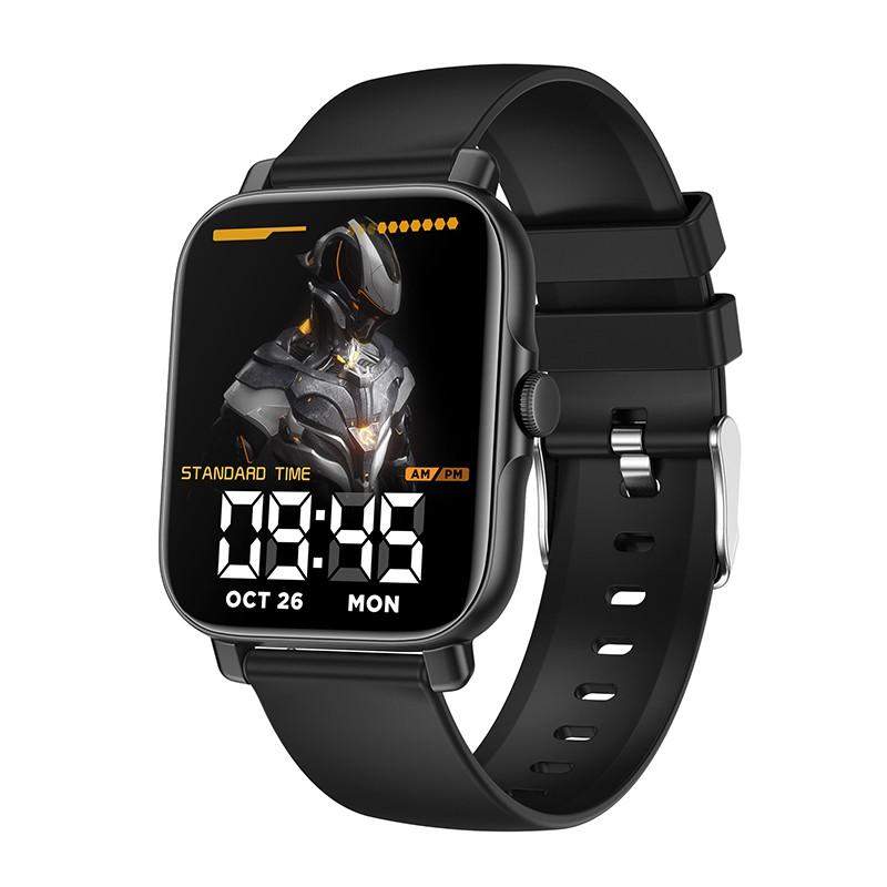 Buy Smart Watch 1.69" Screen Message Push Multi-Sport Mode Heart Rate ...