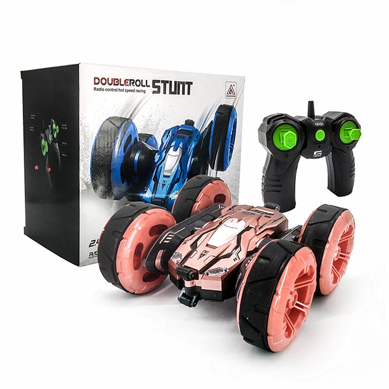 Buy 2.4G Double Sided Stunt Car Rotating Remote Control Car High Speed Off Road Climbing Car ...