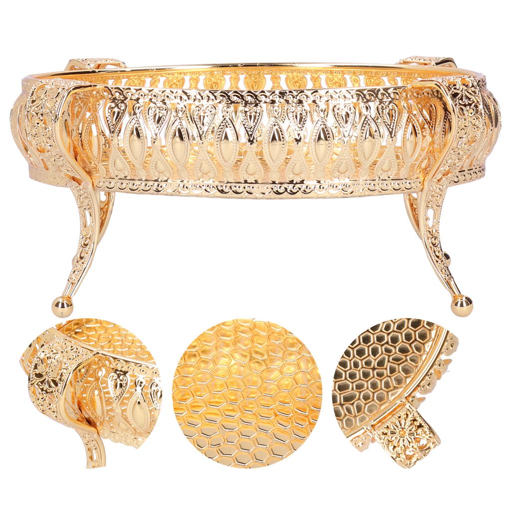 Buy Zinc Alloy Fruit Tray Party Decorative Food Dessert Storage Plate ...