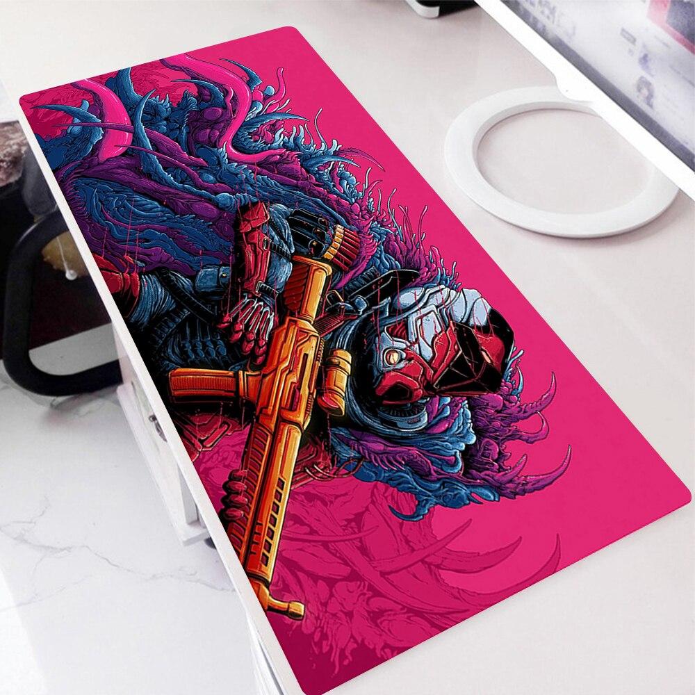 Buy CS GO Hyper Beast Mousepad Gamer Mouse Mats Pc Mouse Pad Anime Sexy ...