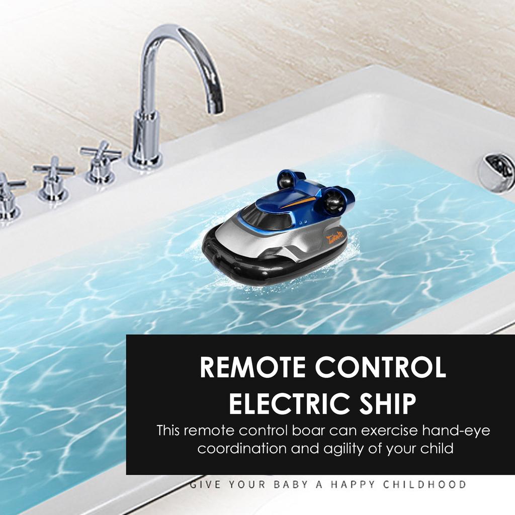 Buy 2.4G Mini Remote Control Boat Rc Hovercraft Toy Gift For Kids at ...
