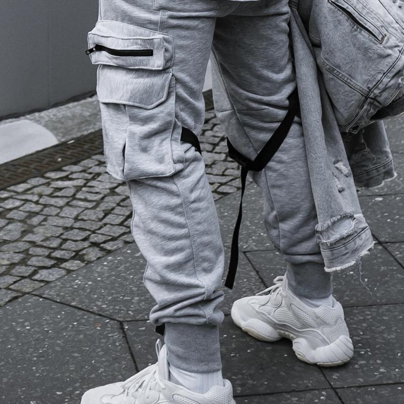 Buy European And American Latest Cotton Sports Trousers Men's Slim ...