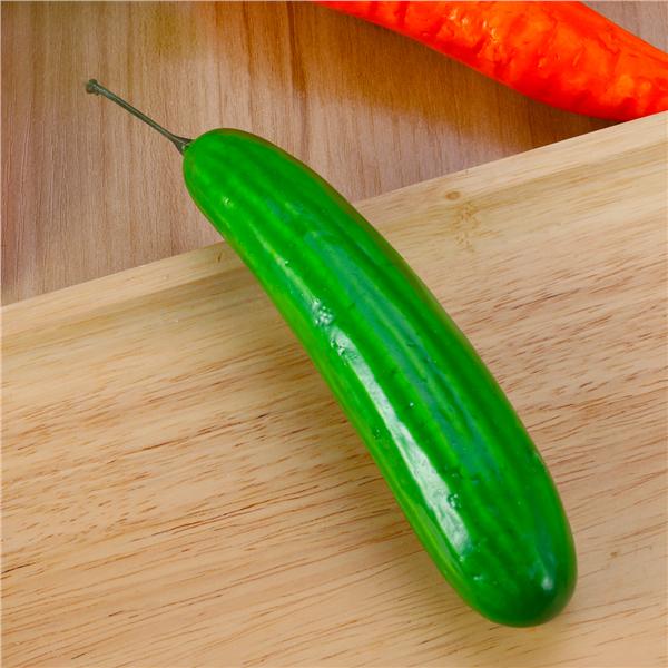 Buy Simulation Green Cucumber Artificial Lifelike Fake Vegetables Model ...