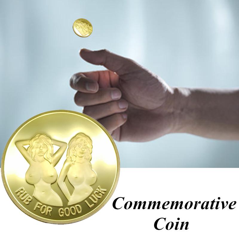 Buy Fashion Collection Sexy Woman Round Shape Commemorative Coin at ...