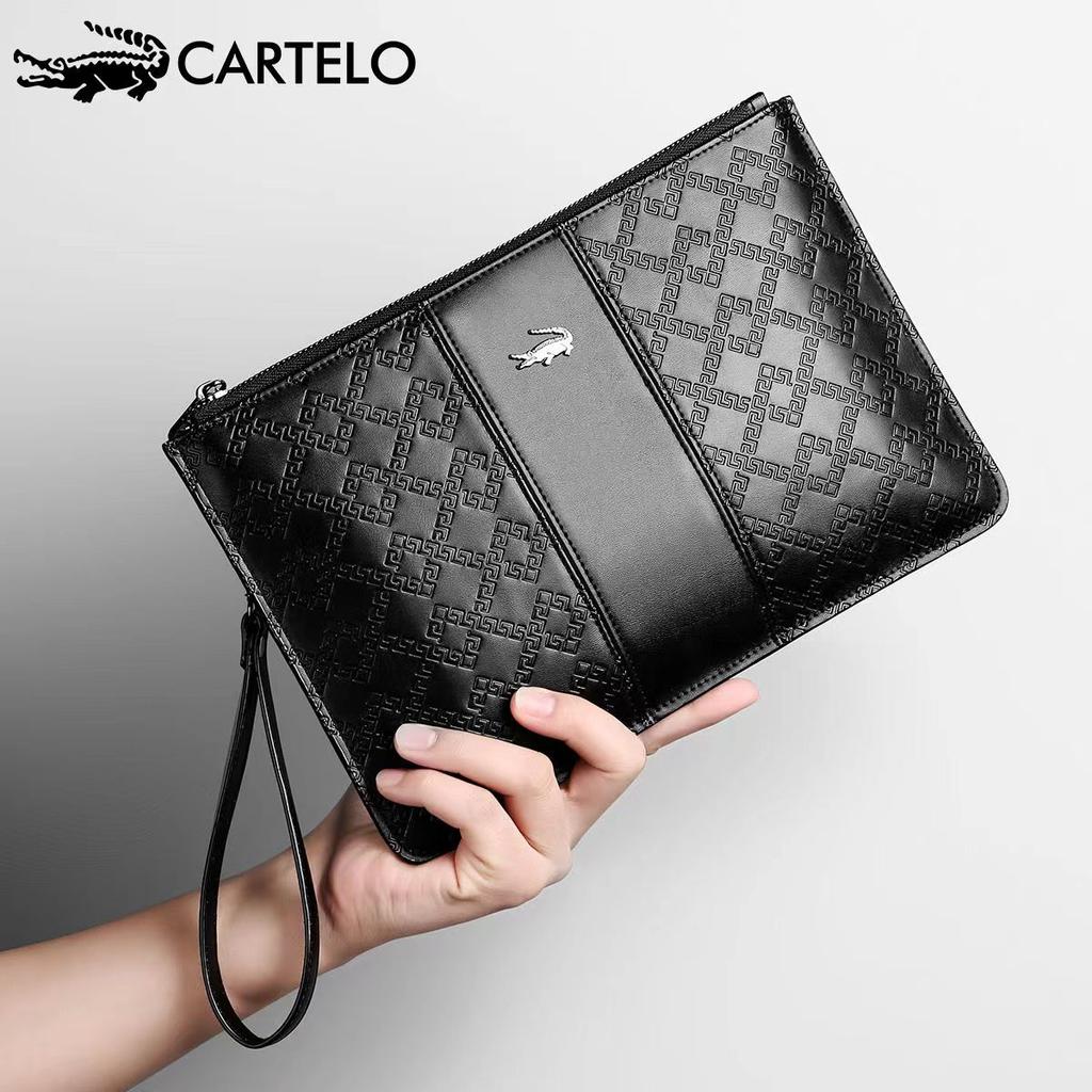 Cheap CARTELO Men's Handheld Bag Fashion New Style Handheld Bag Large Capacity Business Casual ...