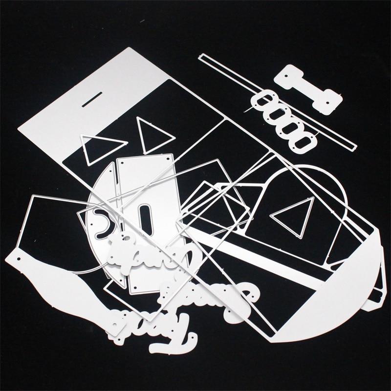 Lunch Box Metal Cutting Dies Stencil for DIY Scrapbooking Album ...