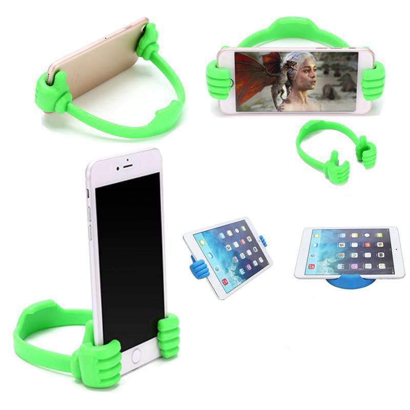 Buy Adjustable Plastic Thumbs Phone Holder Bed Thumb Mobile Cell Tablet ...