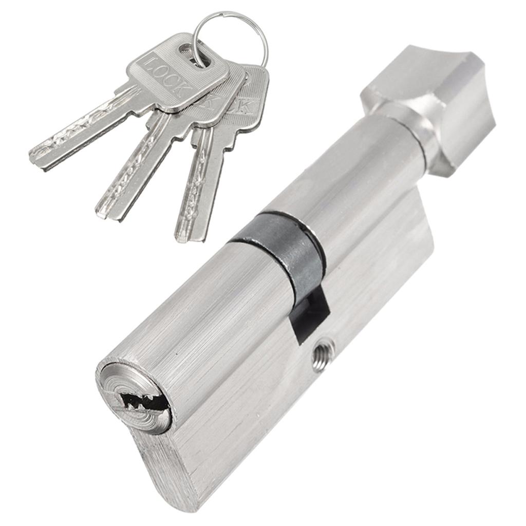 Buy Home Security Aluminum Antitheft Door Lock Core Cylinder with Thumb ...