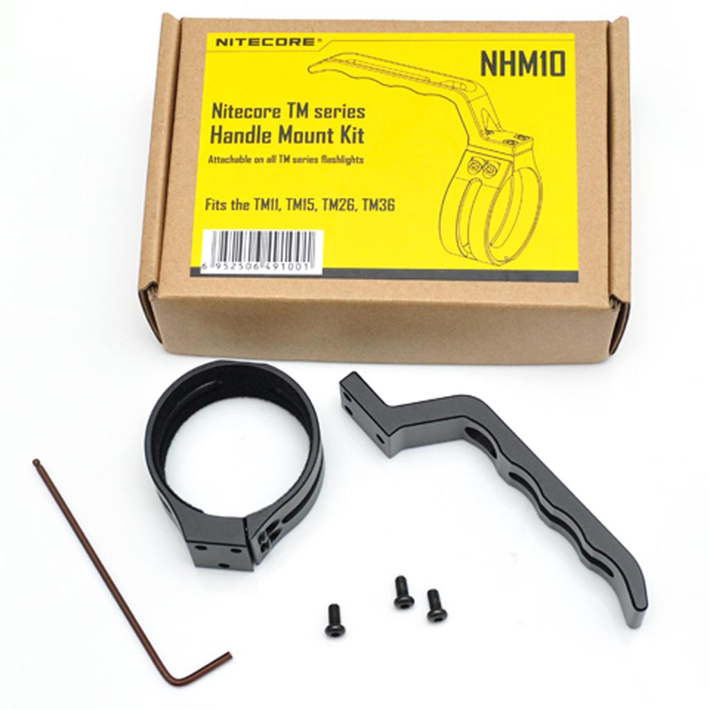 Buy Nitecore NHM10 Aluminum Alloy Flashlight Handle Mount Holder for TM ...
