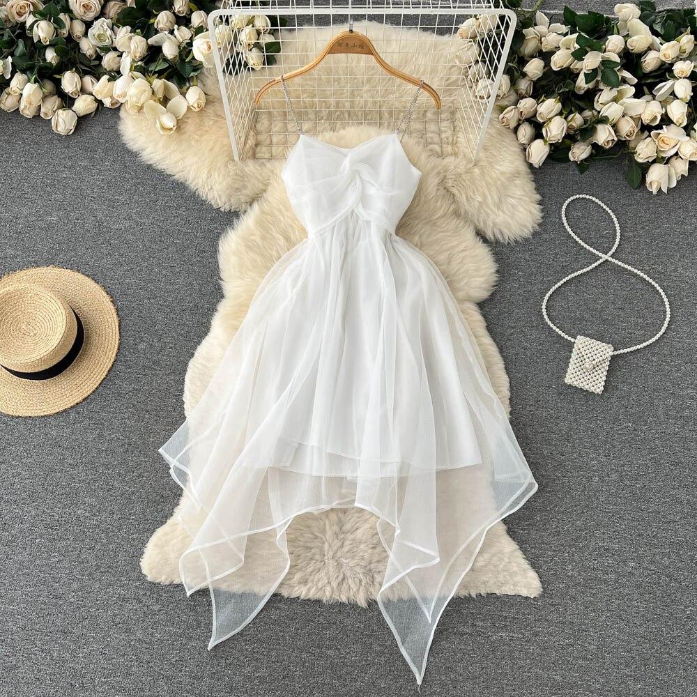 Buy Princess Net Gauze Condole Belt Summer Women'S Dress Chic And ...