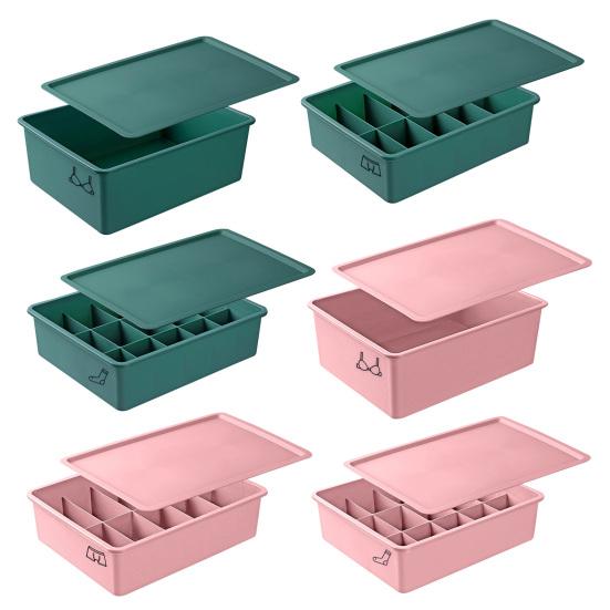 Buy Useful Eco-friendly Stackable Simple Compartments Design Sock ...