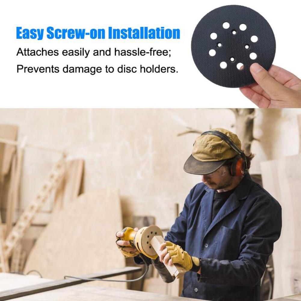 Buy Hook and Loop Sander Pad Self-adhesive Sanding Polishing Disc 5 ...
