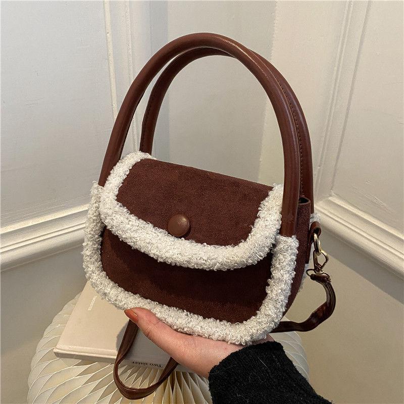 Cheap Autumn and Winter Furry Bag Female 2021 New Trendy Fashion Korean ...