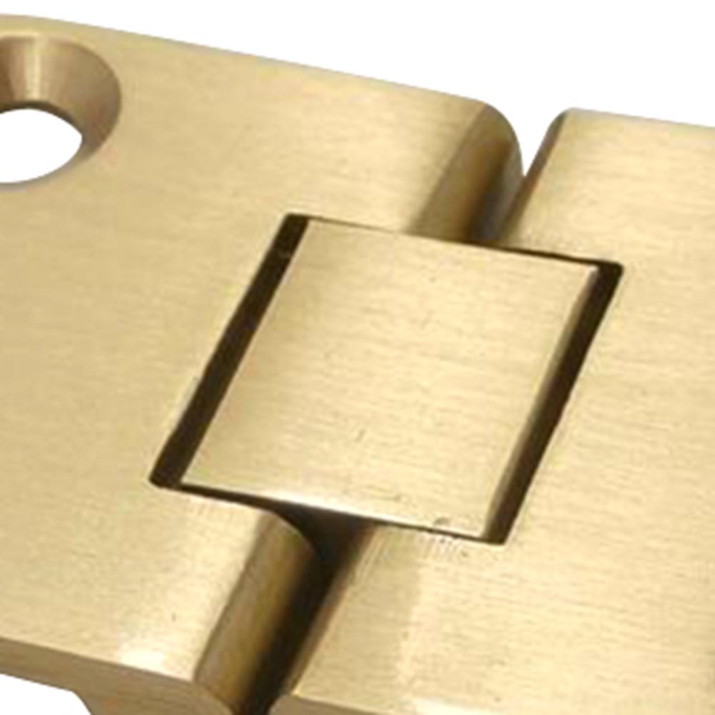 Buy BESTOMZ 1PC Folding Hinges Semi-circular Solid Brass Concealed ...