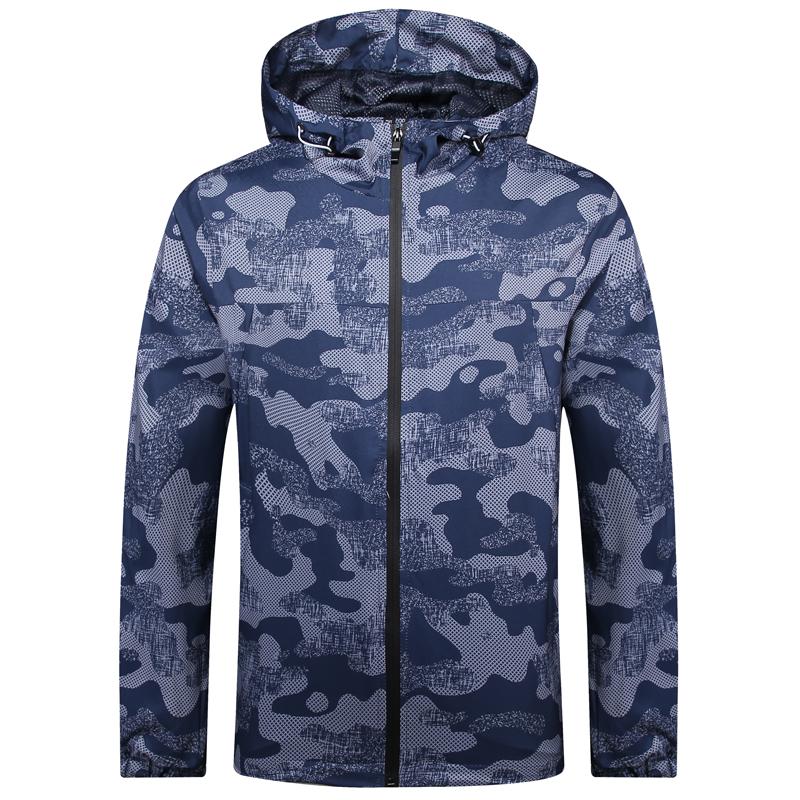 Cumpără Men 'S Jacket Autumn Fashion Solid Color Camouflage Jacket | Joom