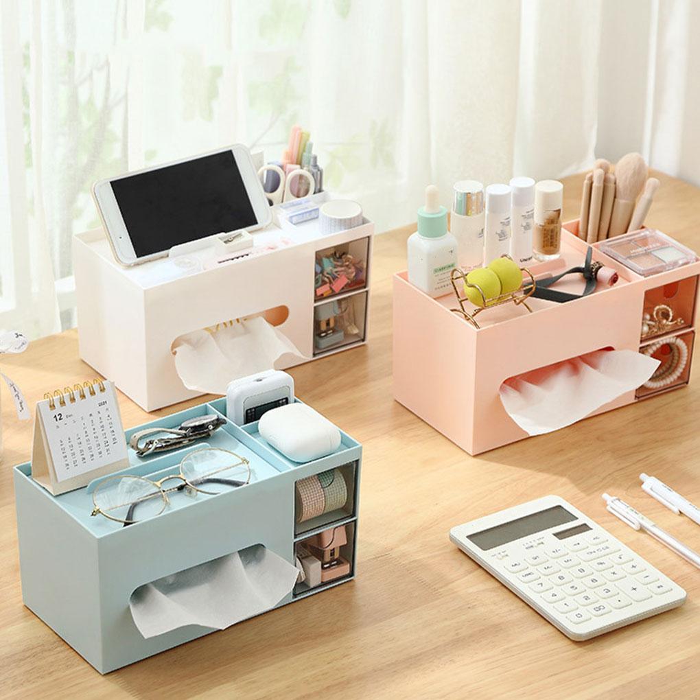 Satın alın Desktop Paper Box Stationery Organizers Ring Necklace Living ...